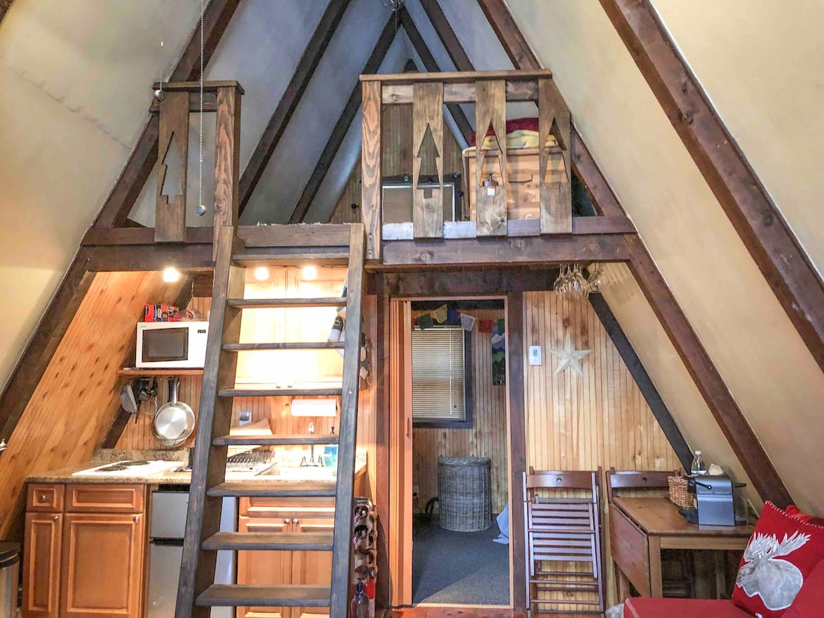 Little Red A-Frame in Vermont