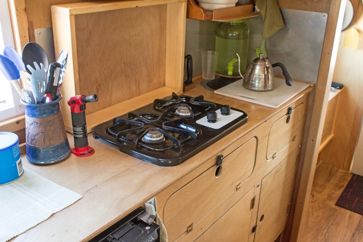 Lou's Handcrafted Vardo Tiny House Travel Trailer