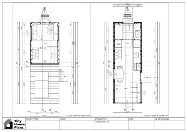 Lumina: Sleek & Modern 24 ft Tiny House Plans