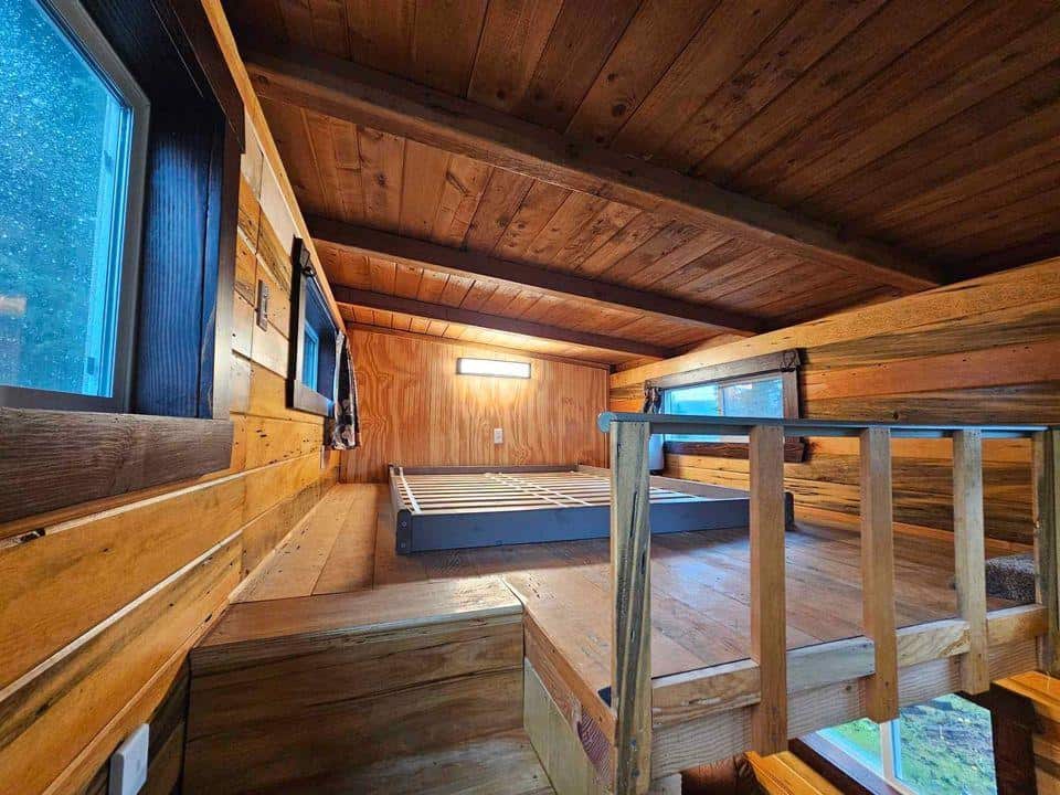 24′ Double Loft Tiny House with Catwalk