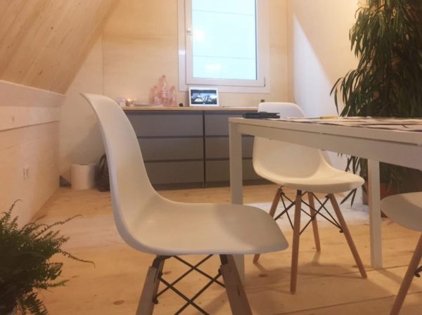 Foldable Prefab A-frame Cabin by MADI in Italy... The MADI House