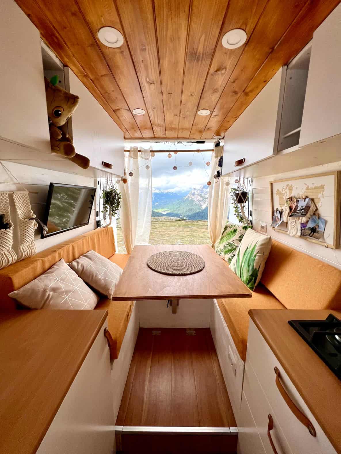 Creative Lifestyle in her Gorgeous DIY Van Conversion