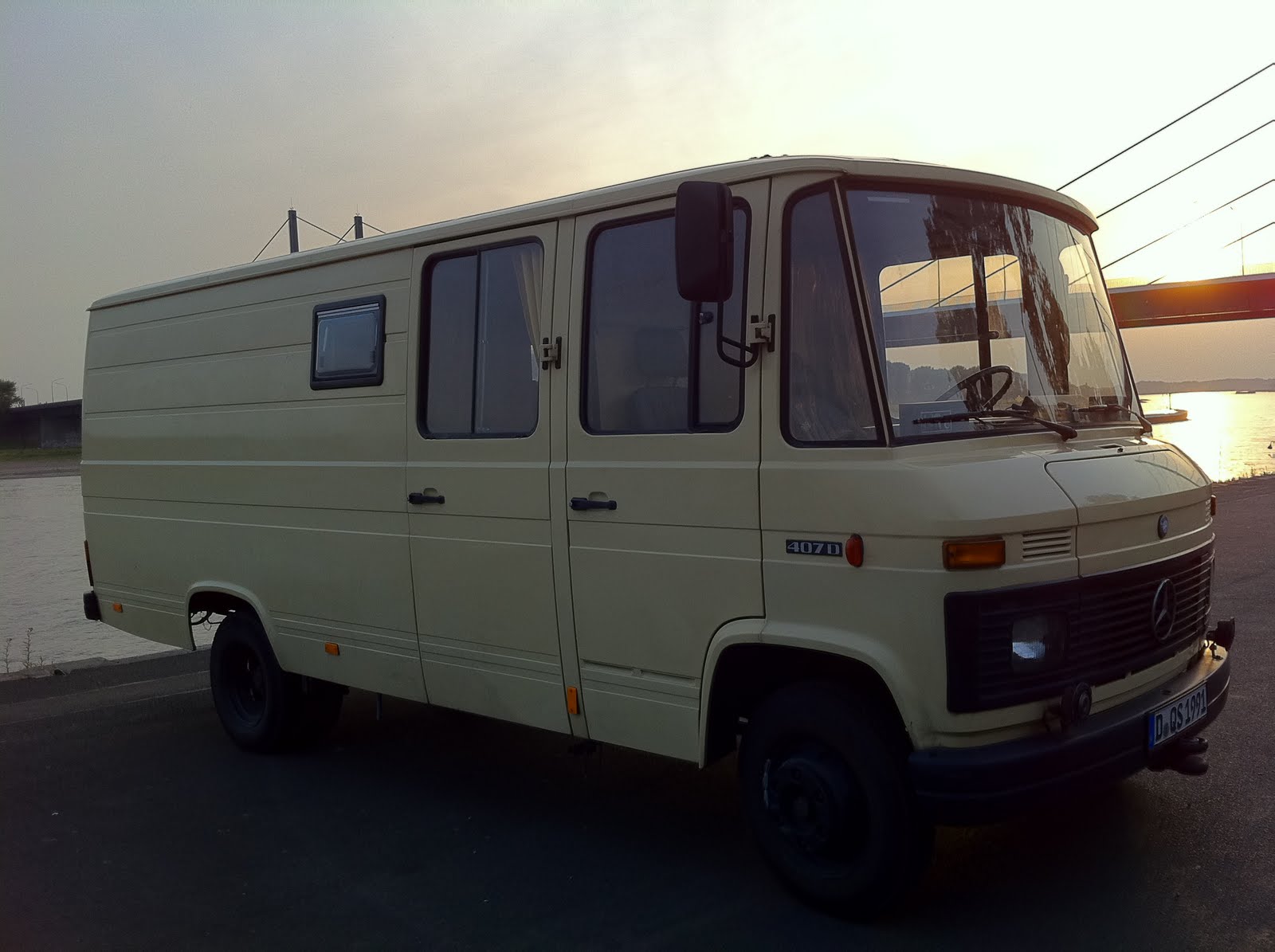 Vintage Mercedes Van Motorhome Conversion