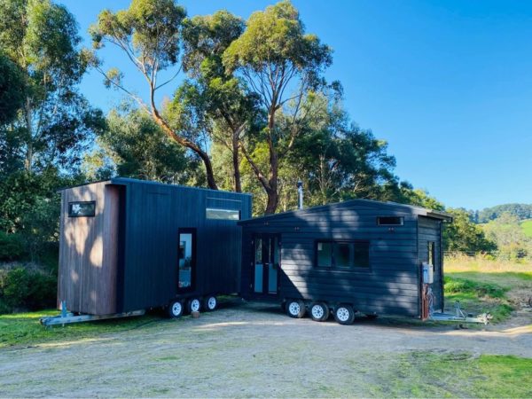 Modern Double Tiny Home Design from Australia