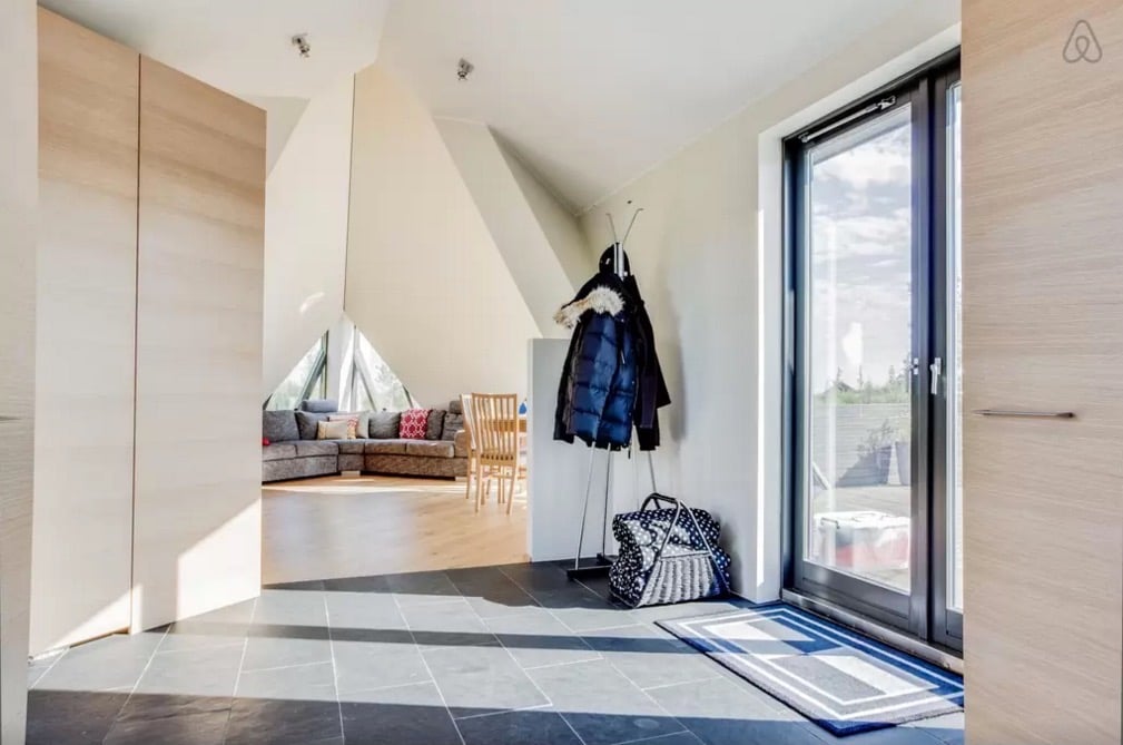 Modern Pyramid Cottage in Iceland
