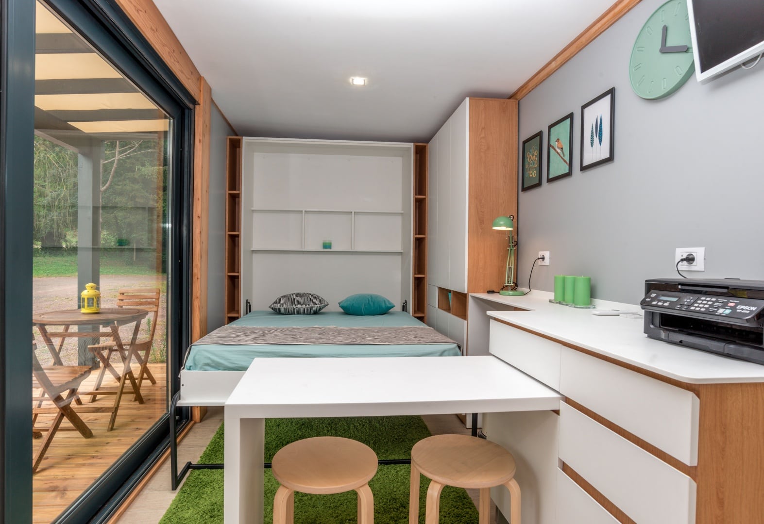 172 Sq. Ft. Garden Studio Tiny House with 102 Sq. Ft. Terrace