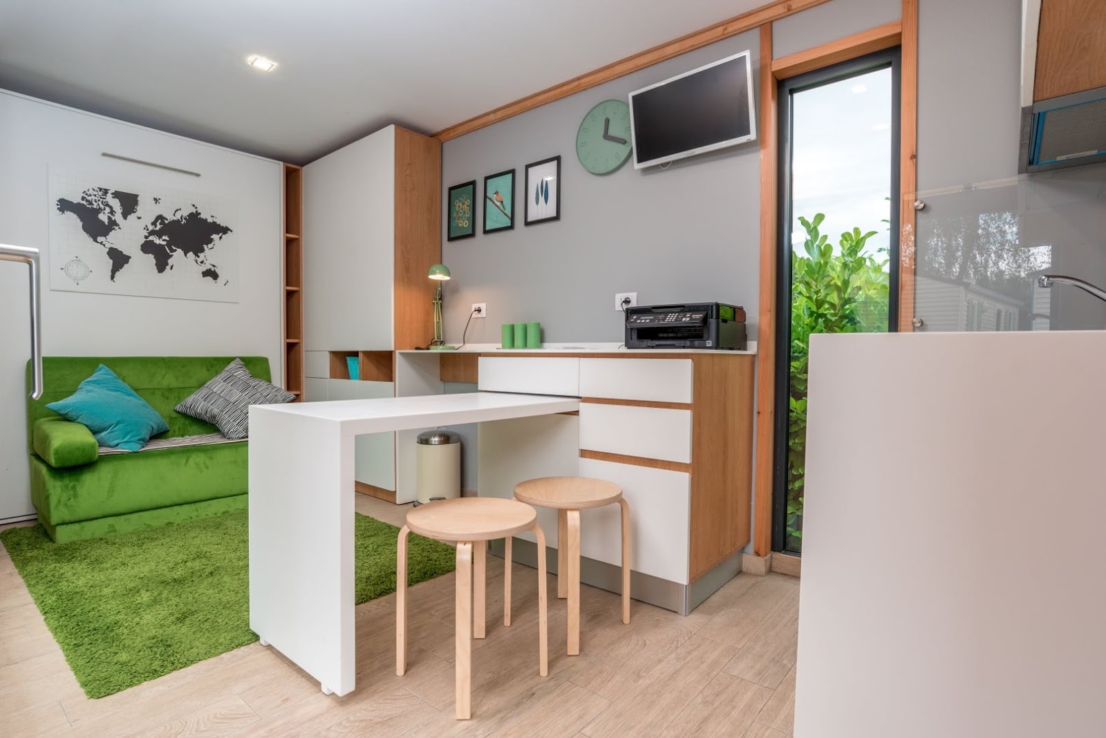 172 Sq. Ft. Garden Studio Tiny House with 102 Sq. Ft. Terrace
