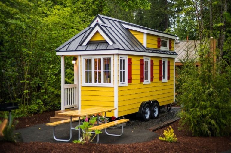 Savannah Tiny House at Mt Hood Tiny House Village
