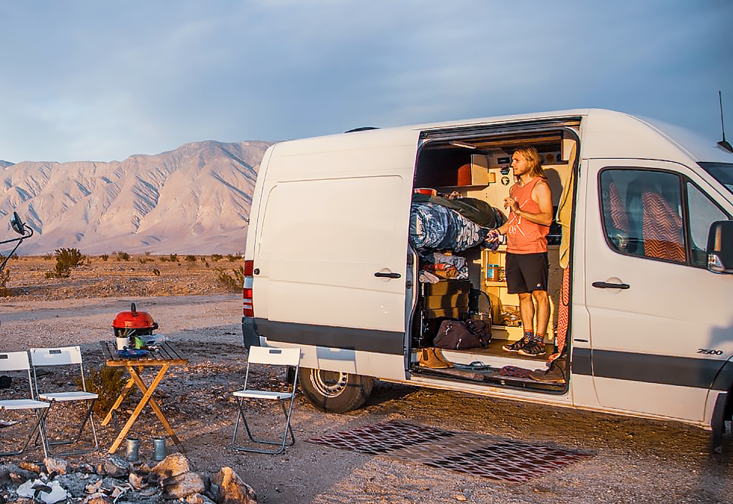 Musician Living in a DIY Camper Van on a Budget