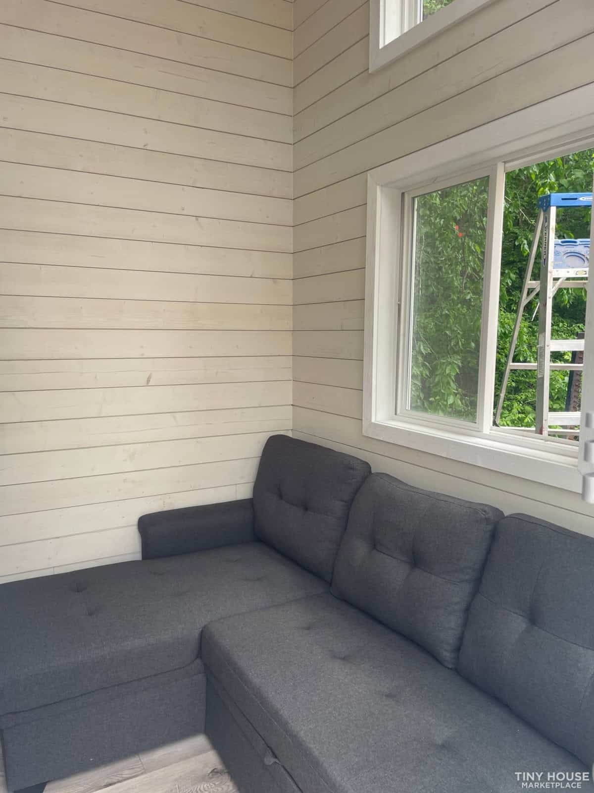 Tiny House Murphy Bed With Couch