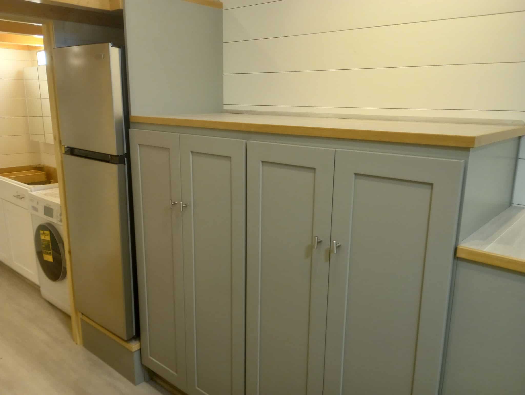 This First Floor Bedroom Tiny House has 3 Sleeping Areas