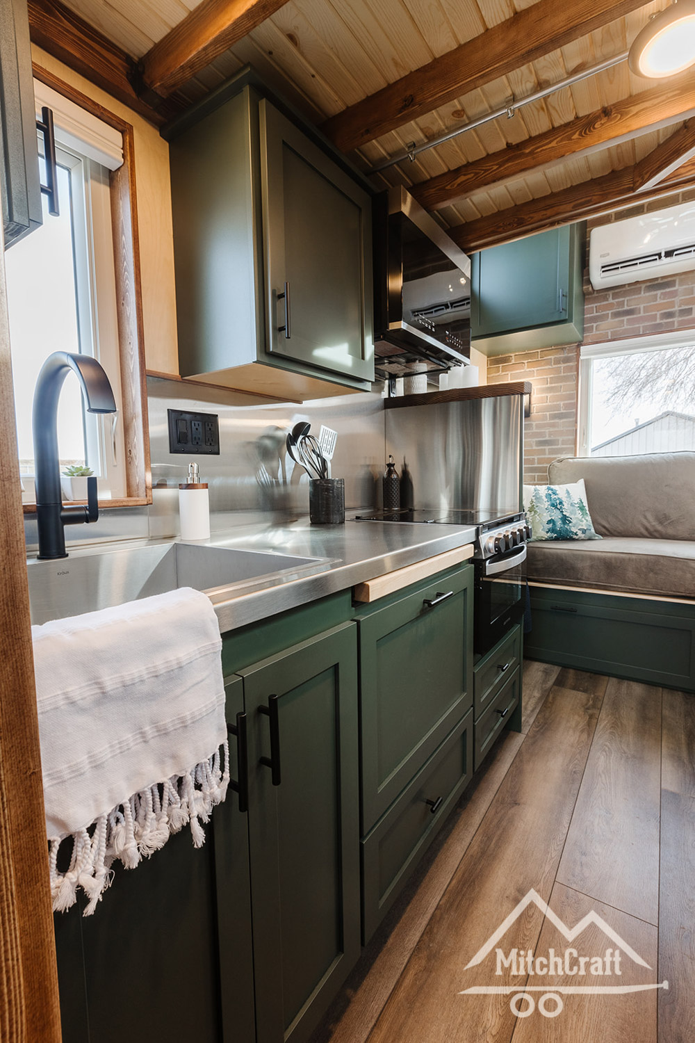 Nicole’s Striking & Moody 16 ft Tiny Home