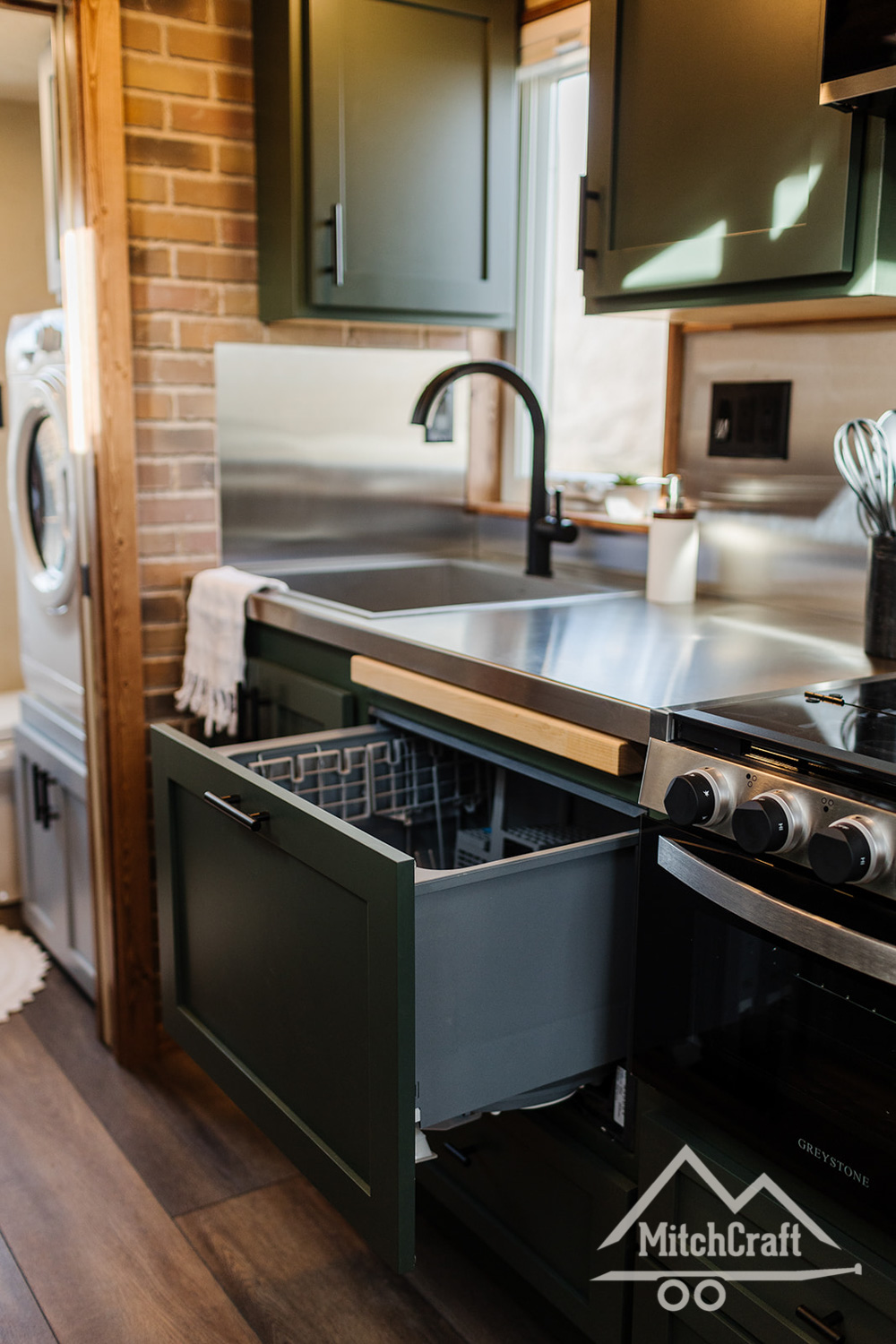Nicole’s Striking & Moody 16 ft Tiny Home