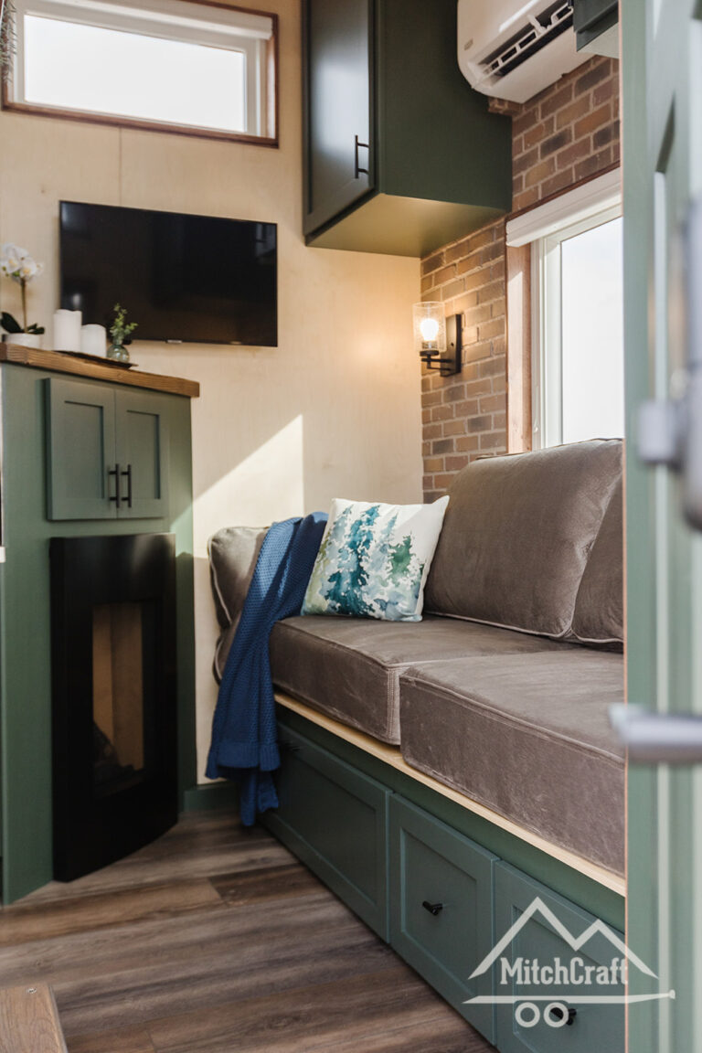 Nicole’s Striking & Moody 16 ft Tiny Home