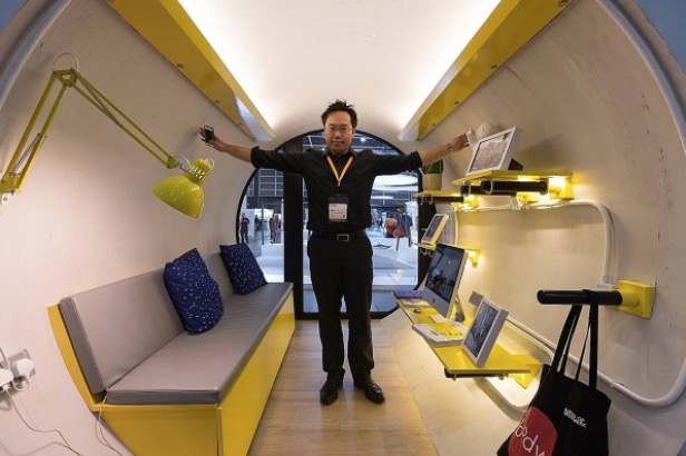 Stackable OPod Tube Tiny Houses Built Using Concrete Water Pipes!