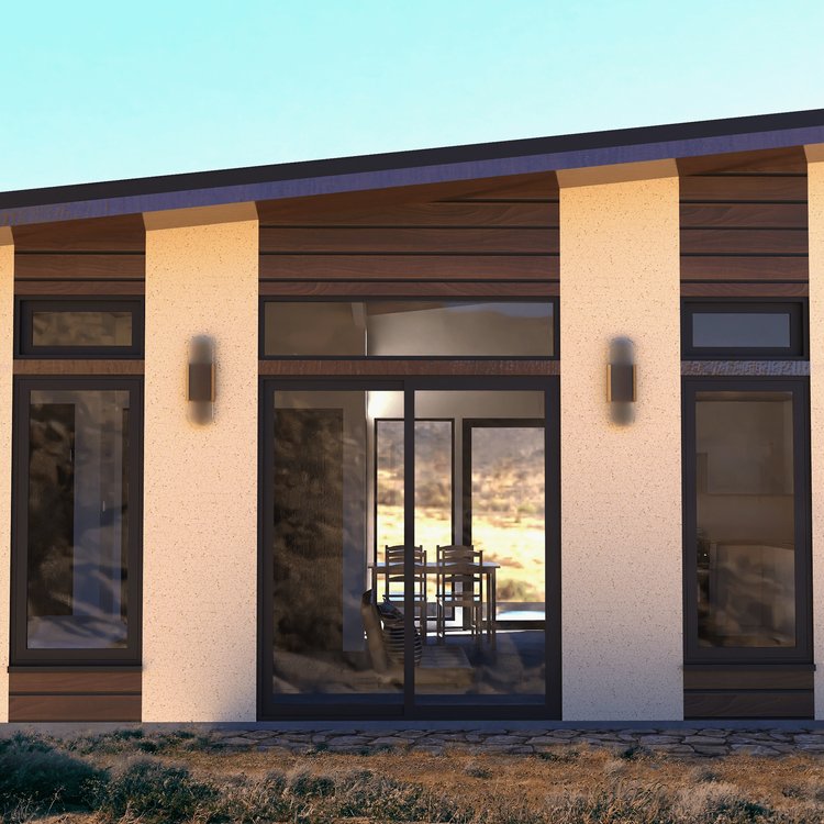 Ocotillo Plans for 560 sq. ft. Single Level Home