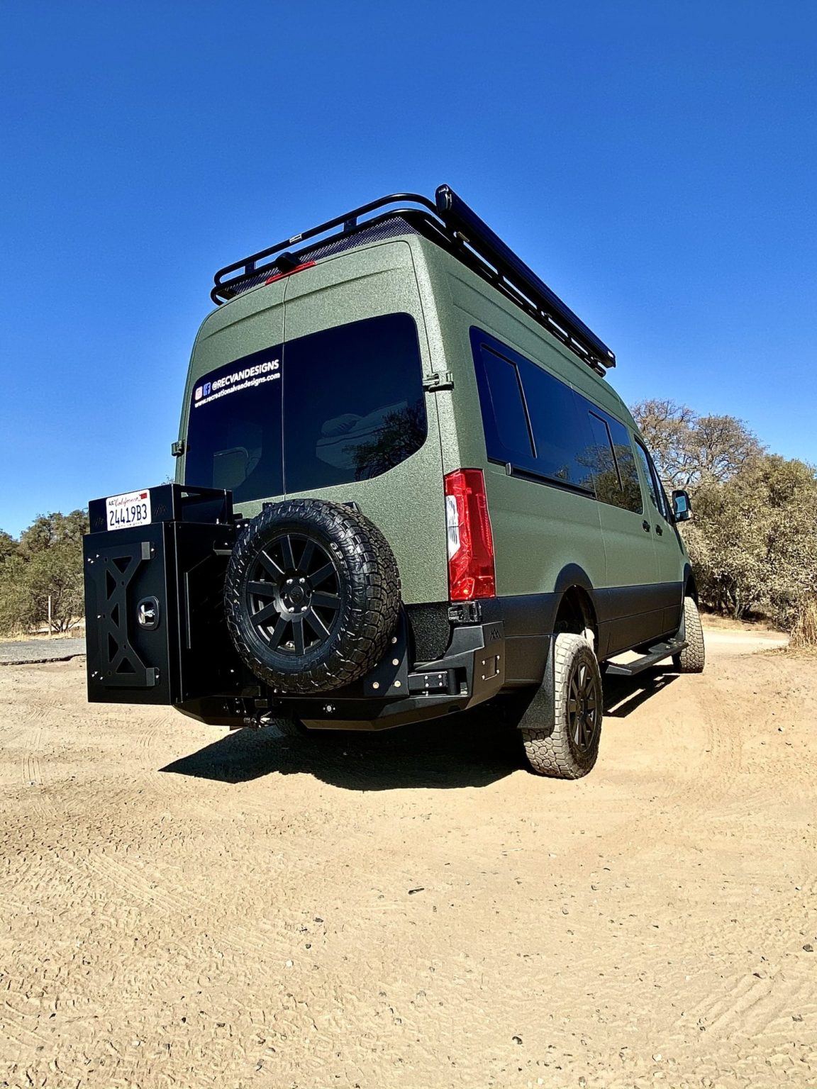 4×4 Overland Sprinter Van Conversion by Recreational Van Designs
