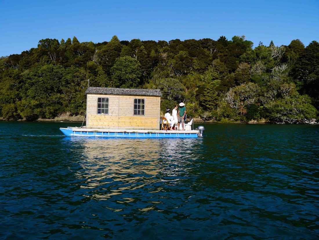 DIY Pontoon Tiny Houses