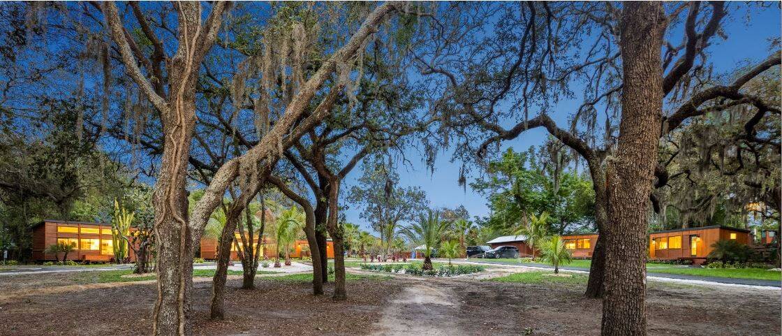 The Oaks Village Home Models: ESCAPE Tiny House Options Tampa Bay Florida