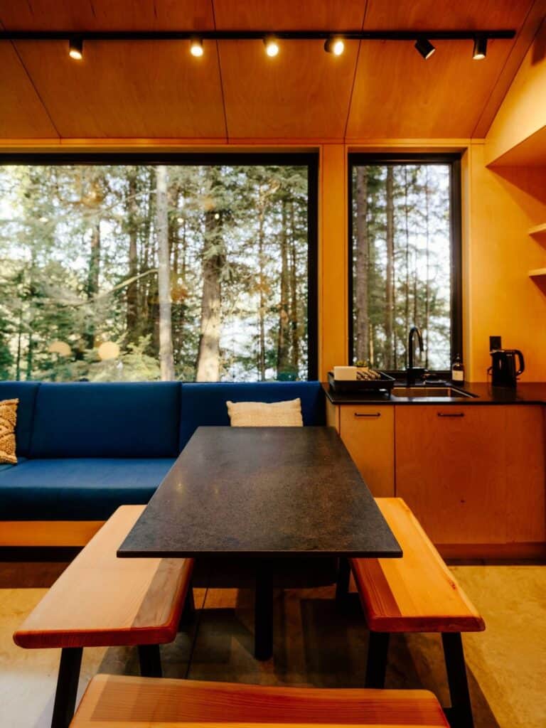 Peace Cabin: Modern Two-Bedroom Skylit Cabin