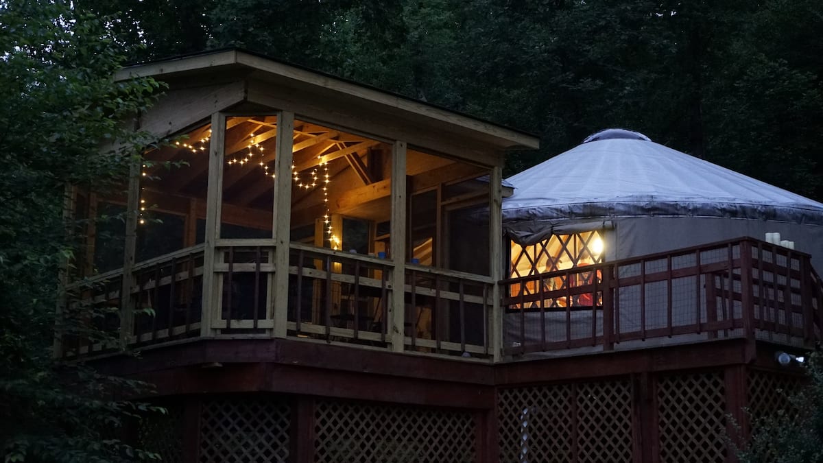 Peaceful And Secluded Old Rag Retreat: YURT