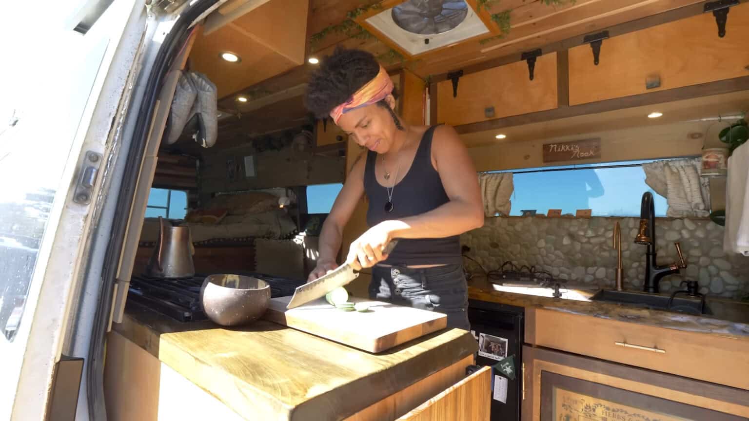 Personal Chef Has Spent 4 Years in Her DIY Van
