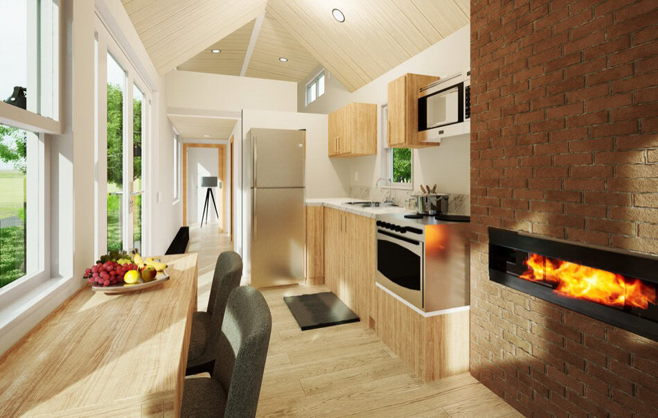 272 Sq. Ft. Petite Manor XS Tiny House Plans