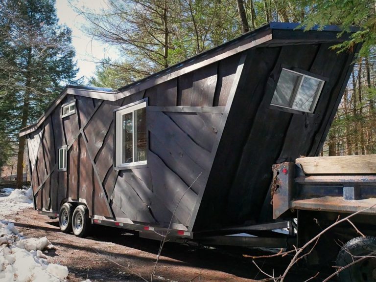 Wedge Tiny House Shell by Project Tool Up (For Sale)