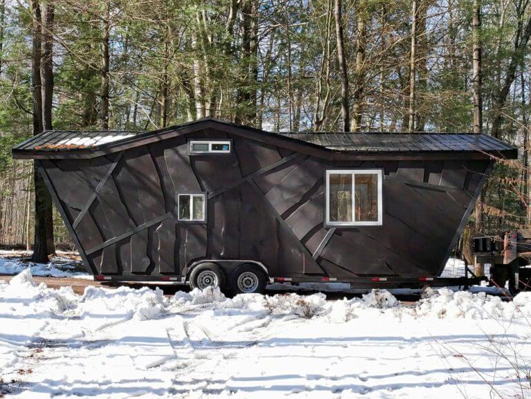 Wedge Tiny House Shell by Project Tool Up (For Sale)