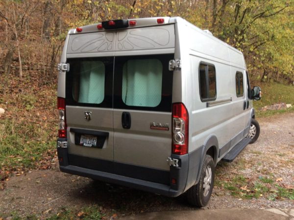 2014 Ram Promaster Cargo Van Converted into a Motorhome "Tiny House" Style!