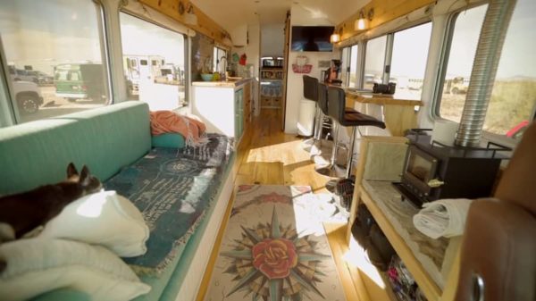 Remodeling His Grandfather’s 1954 Crown Bus