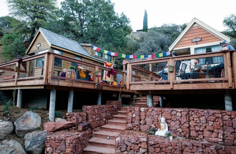 The Renew Tiny House at Tiny Camp in Sedona, Arizona