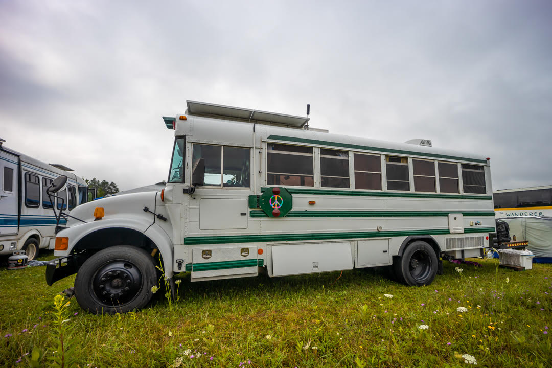 Retired High School Sweethearts Hit the Road in a Bus