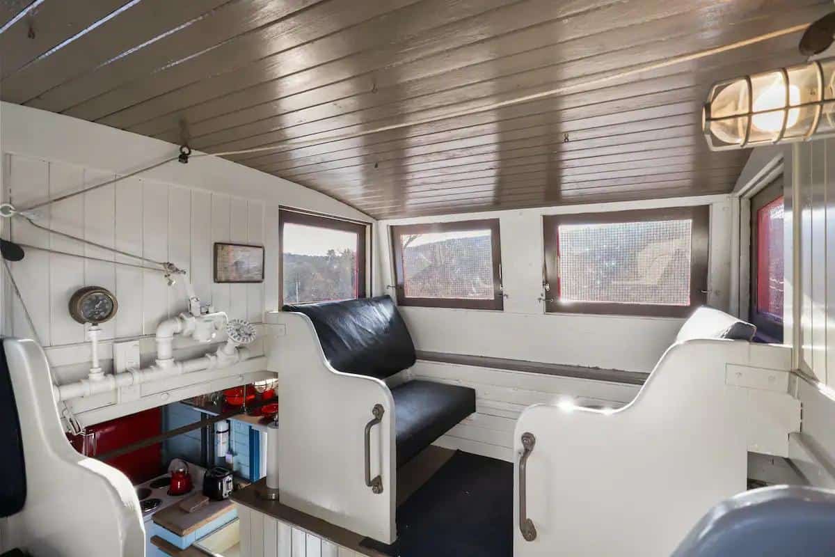 Trainmaster’s Inn: Retro Caboose Vacation Stay