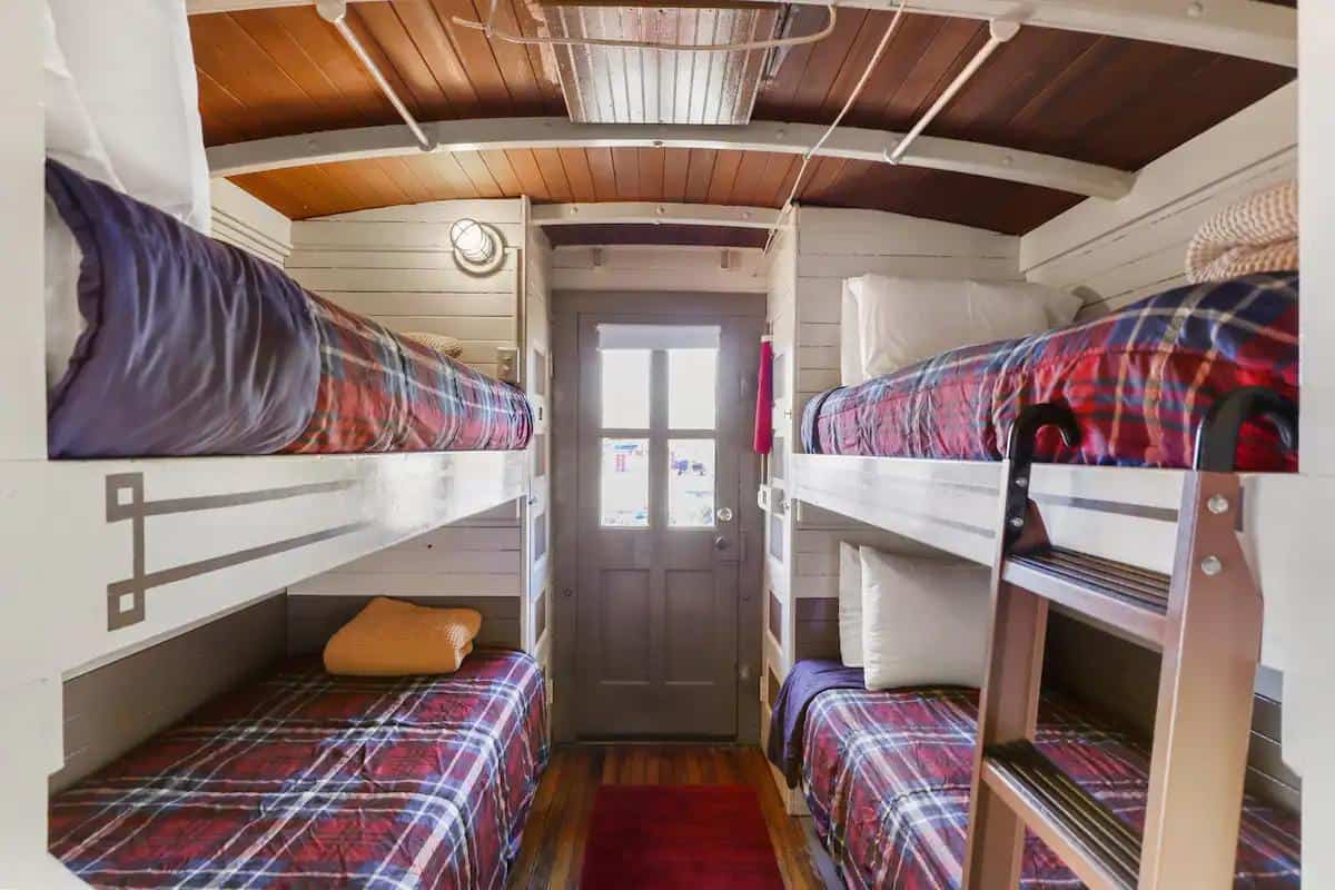 Trainmaster’s Inn: Retro Caboose Vacation Stay