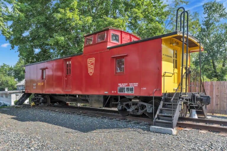 Trainmaster’s Inn: Retro Caboose Vacation Stay