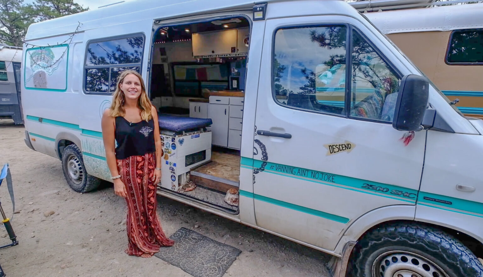Rock Collector Has Spent 4 Years in Her Awesome Van