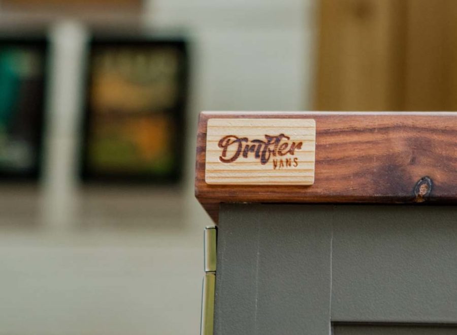 The Custom 'Rustic Cabin' Van Conversion by Drifter Vans