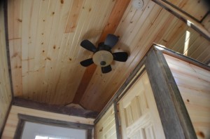 Tiny Log Cabin on Wheels by Rolling Cabins