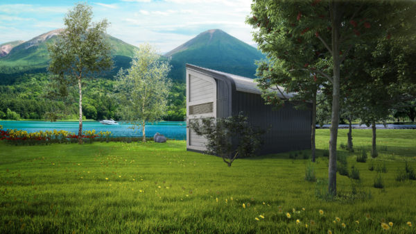 Salt and Water's Portable Tiny House (not on wheels!)