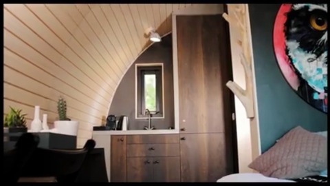 Dutch Hotel Pod for Tiny Vacationing