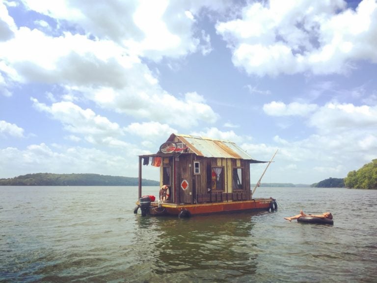 The Secret History Tiny Shanty Boat