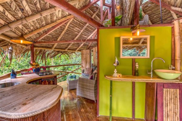 Secret Bamboo Jungle Treehouse in Panama