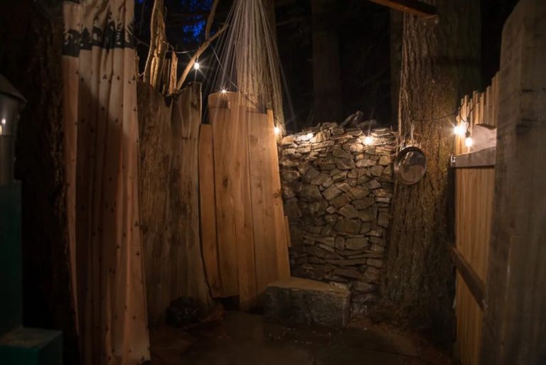 Sir Cedric Treehouse Airbnb Built Around 4-Foot-Wide Western Red Cedar