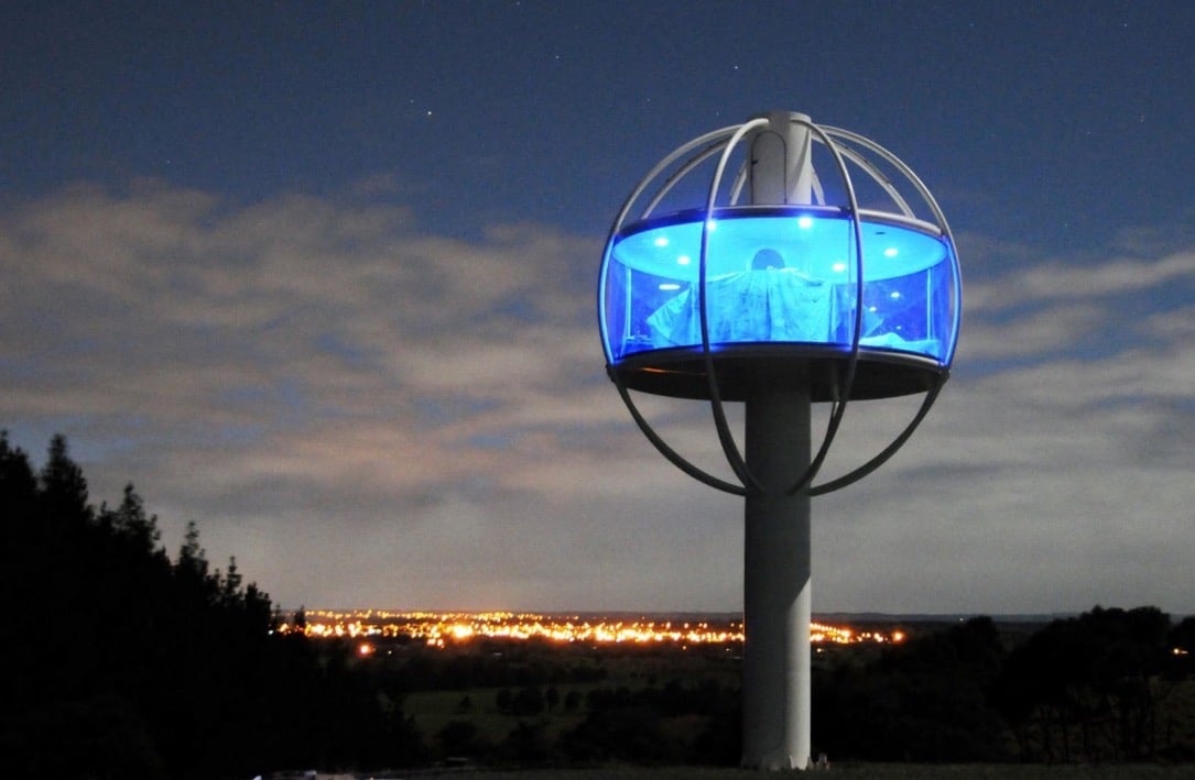 Modern Skysphere Tiny House by Jono Williams
