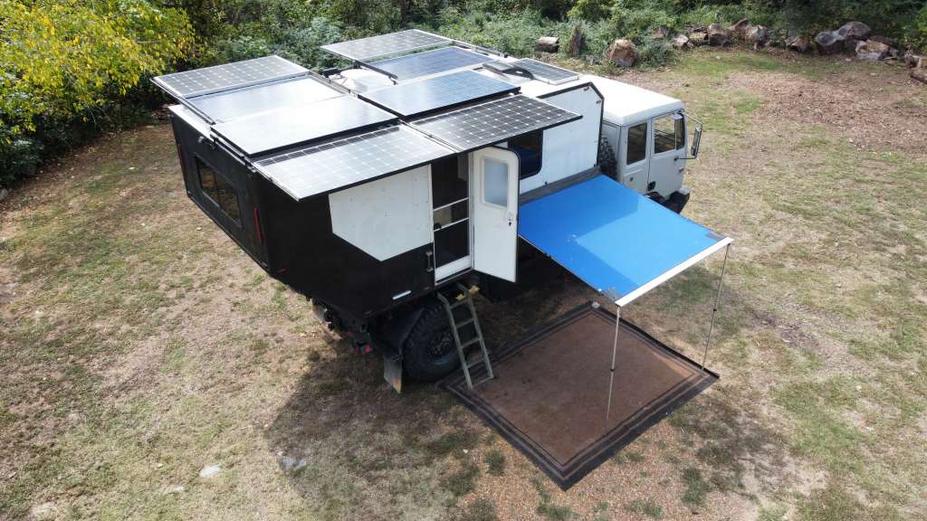 Off-Grid Expedition Truck Tiny Home on Wheels