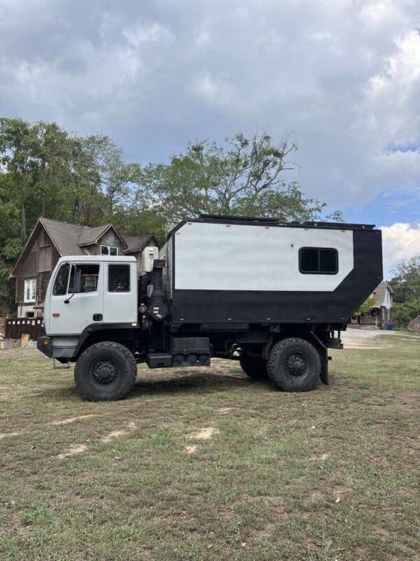 Off-Grid Expedition Truck Tiny Home on Wheels