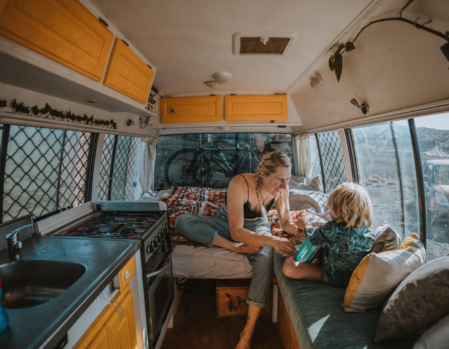 Solo Mum and Son Adventure Van Life