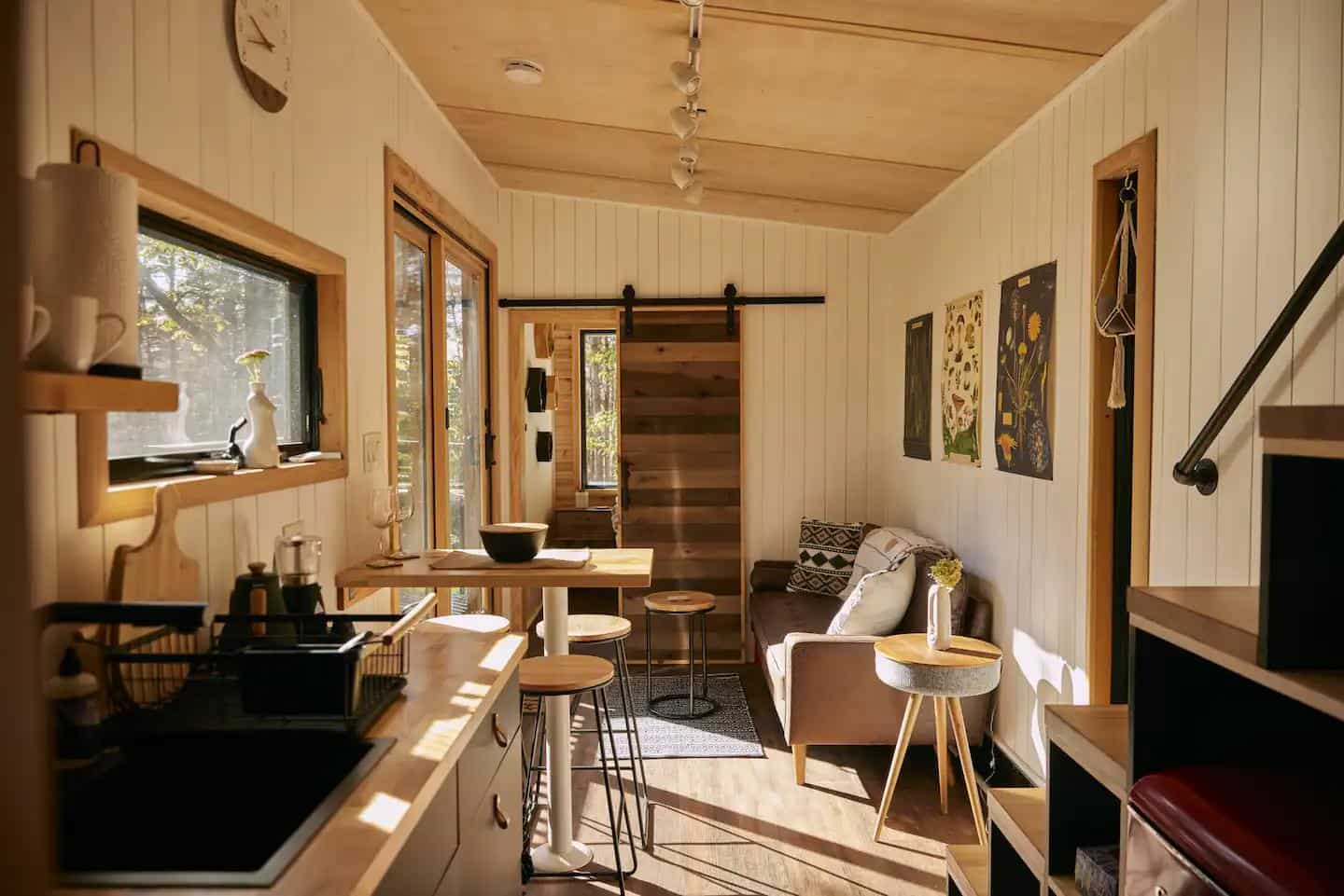 The Maple House: Sowilo Tiny House in the Woods