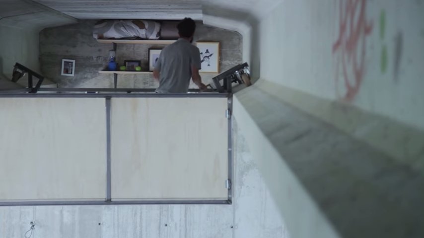 Man Builds a Secret Studio Under a Bridge in Spain!